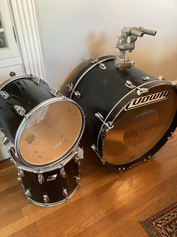 Ludwig Rocker Drums 1989 Black | Reverb