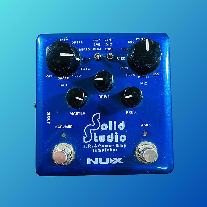 NuX Solid Studio IR and Power Amp Simulator | Reverb