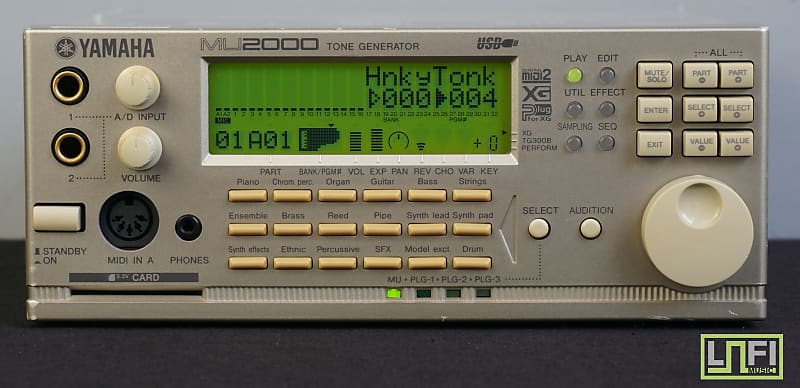 Yamaha MU2000 Tone Generator Polyphonic Synthesiser | Reverb Canada