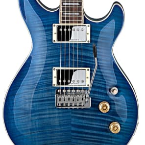 Cort M600-BB Bright Blue Guitar Mahogany Body | Reverb