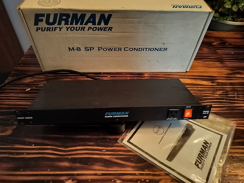 Furman M-8 SP Power Conditioner 2010's - Black | Reverb