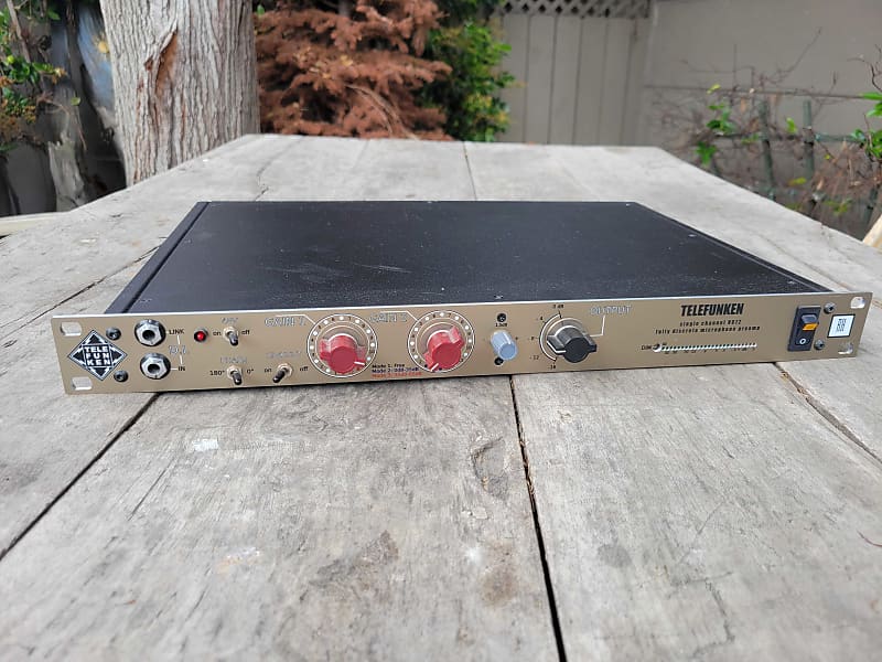 Telefunken Racked single Telefunken V672 Mic-Pre. | Reverb