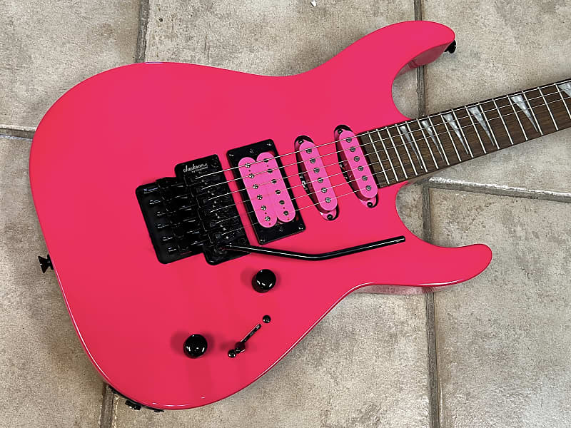 2021 Jackson X Series Dinky DK3XR HSS Laurel Fingerboard Neon | Reverb
