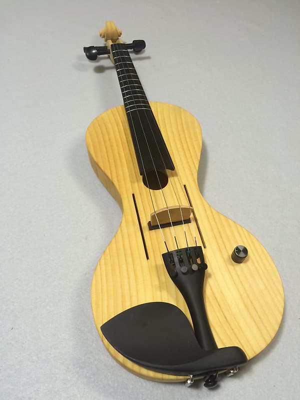Violin. Fretted violin with pickup. | Reverb