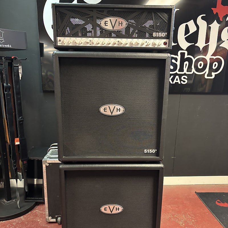 EVH 5150 III 100 Watt Head & 2 412ST Cabinets Full Stack | Reverb