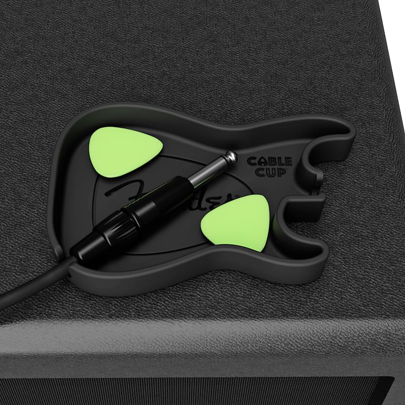Fender® x Cable Cup Microsuction Amp-Top Pick Holder & Cable | Reverb