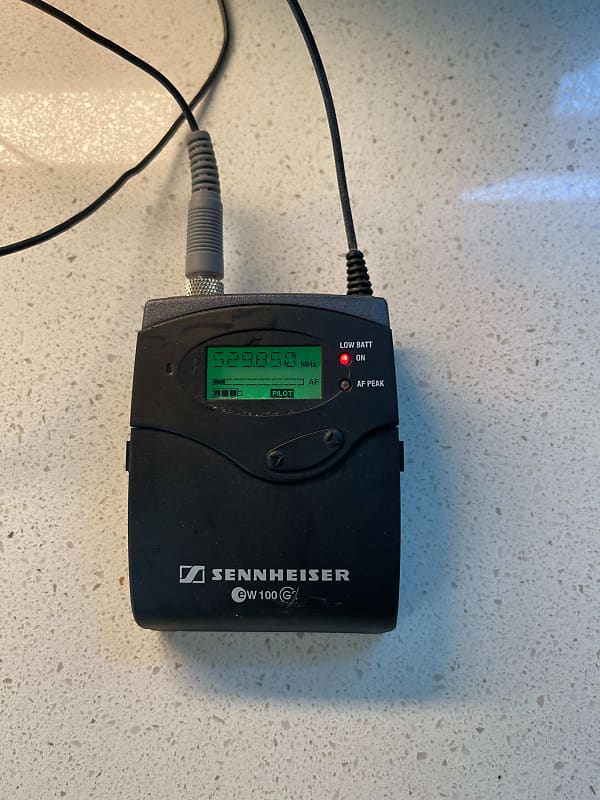 Sennheiser SK 100 G2 Wireless Bodypack Transmitter AND Lav | Reverb