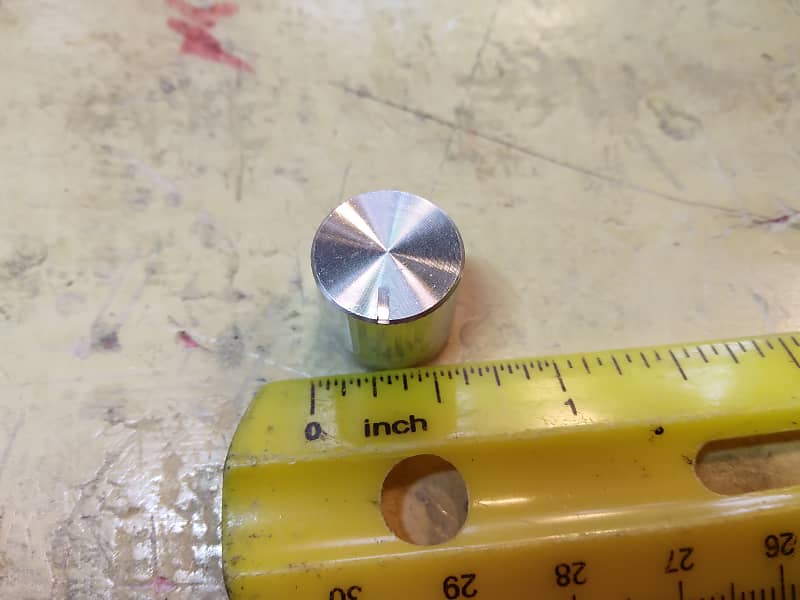 Unbranded Knob 1980s. Silver | Reverb