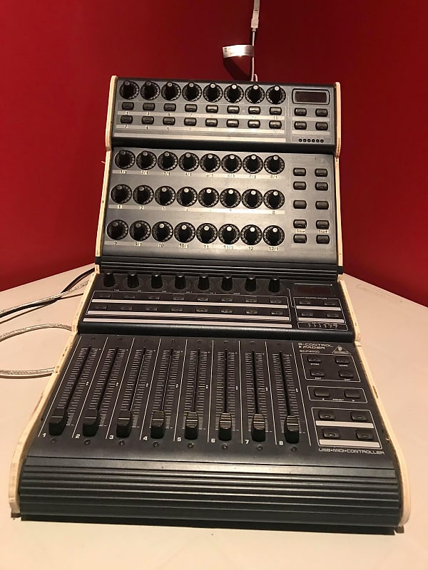 Behringer BCR2000 + BCF2000 + Custom Side Panels | Reverb