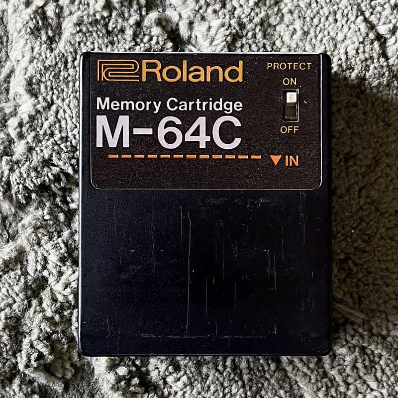 Roland M-64C Memory Cartridge | Reverb