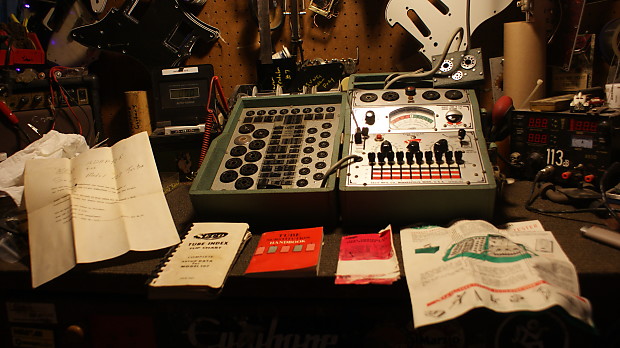 Vintage Seco tube tester Model 107 with Manuals and | Reverb