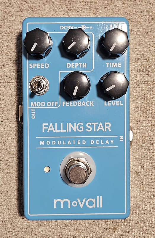 Movall Audio Falling Star Modulation delay MP104 292q - Blue | Reverb