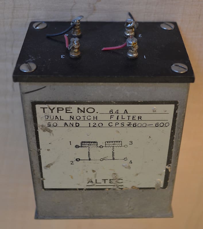 Altec 64A Notch Filter Module 60s? | Reverb