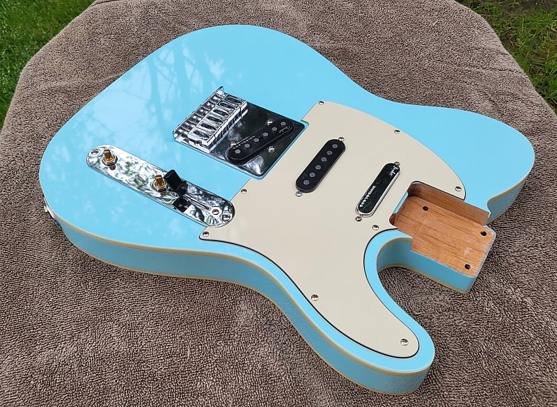 Loaded Fender style Telecaster Tele Body with Ultra Noiseless | Reverb