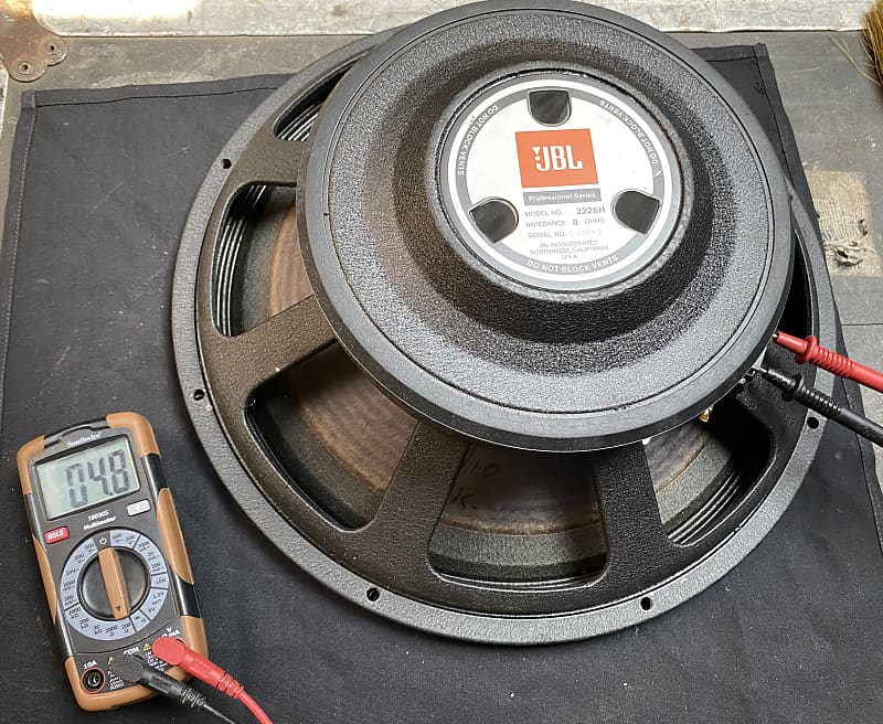 JBL 2226H 80’s - Black | Reverb