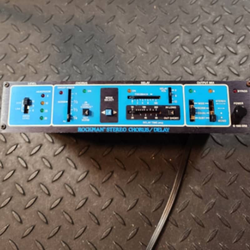Rockman Stereo Chorus Delay Mini Rack Module Model 100A 1985 | Reverb