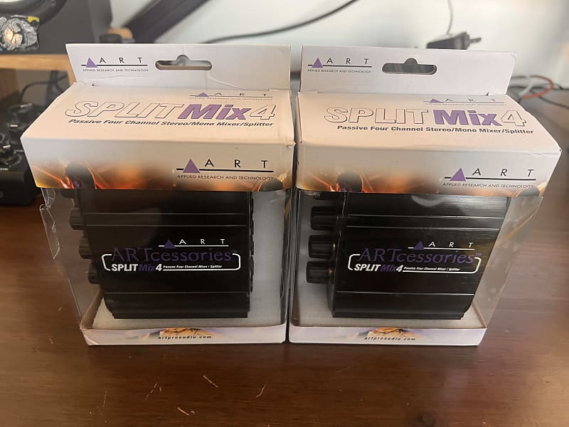 ART SplitMix 4 4-Channel Splitter / Mixer 2009 - Present - | Reverb