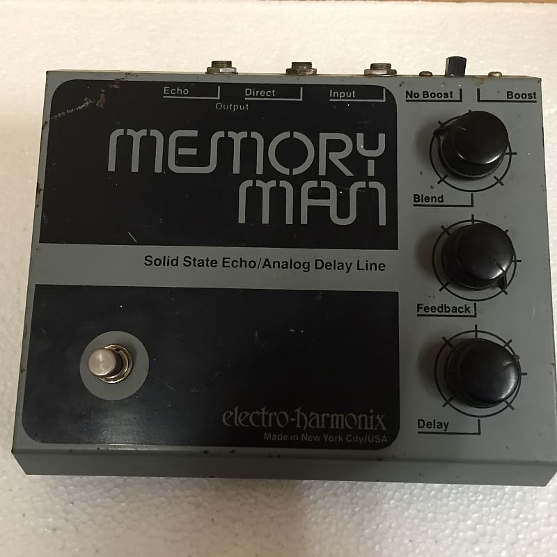 Electro-Harmonix Memory Man 1977 Grey/Black | Reverb