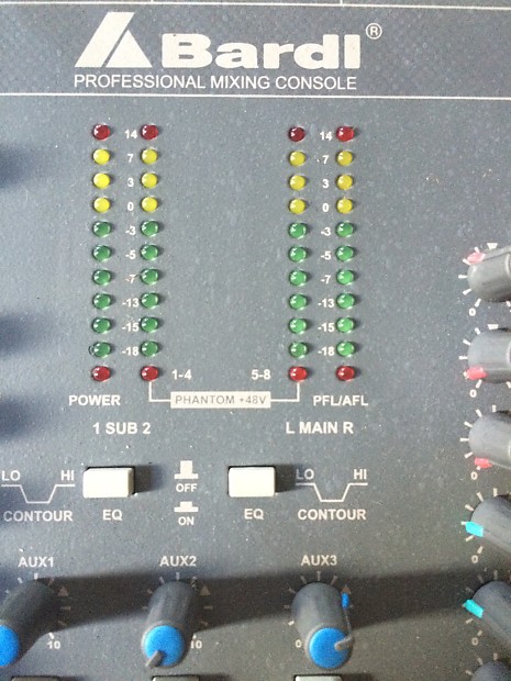 Bardl P120u 8 Channel Mixer | Reverb