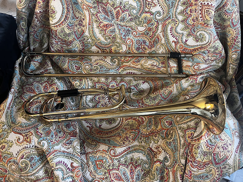 Edwards Getzen 321CF Trigger Trombone Thayer Valve TBCN Slide | Reverb