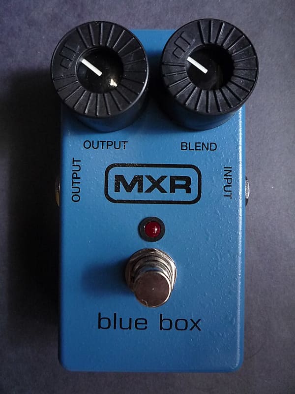 MXR M103 Blue Box Reissue 2007 - Present - Blue | Reverb