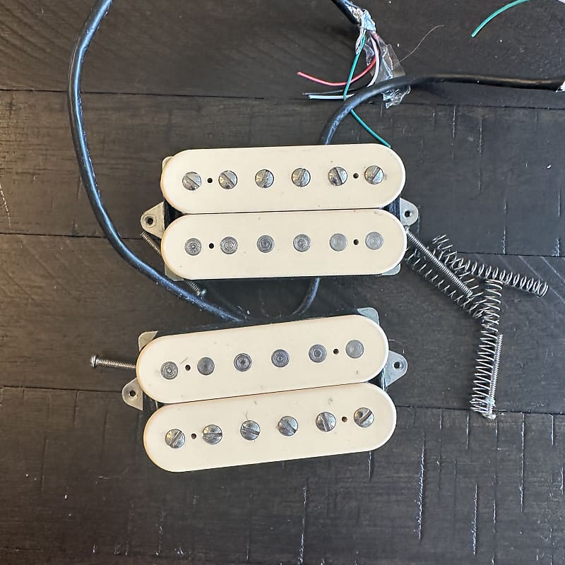 DiMarzio DP103 36th Anniversary Humbucker Pickup Set - White | Reverb