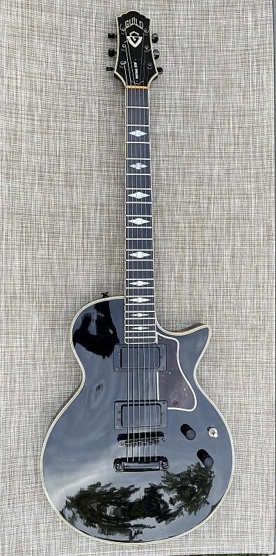 Guild Nightbird - Rare and gorgeous all black 1985 in | Reverb