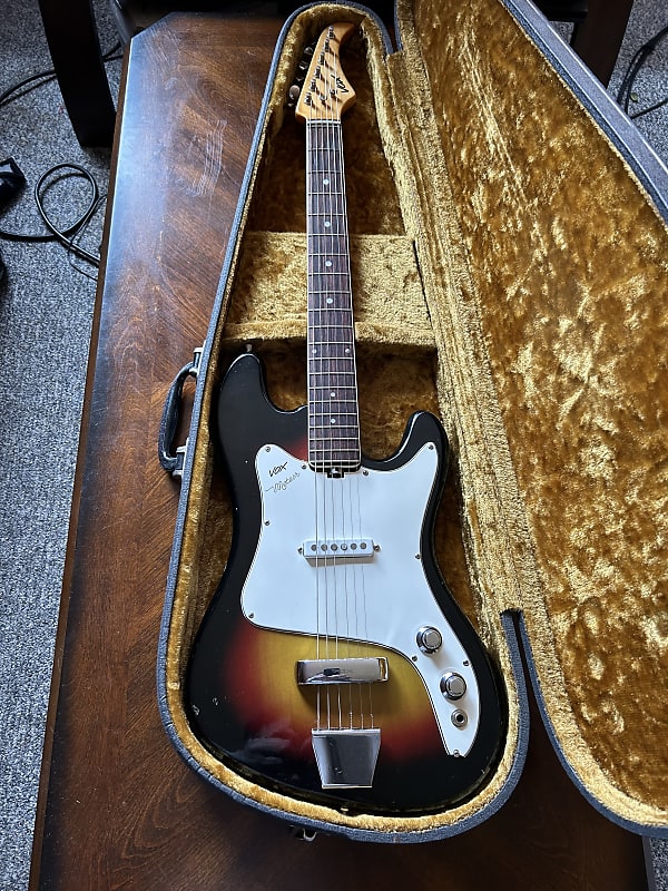 Vox V233 Meteor 1960’s - 3 colour sunburst | Reverb