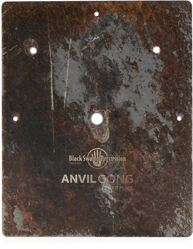 Black Swamp Percussion Anvil Gong Rectangular Sound Plate - | Reverb