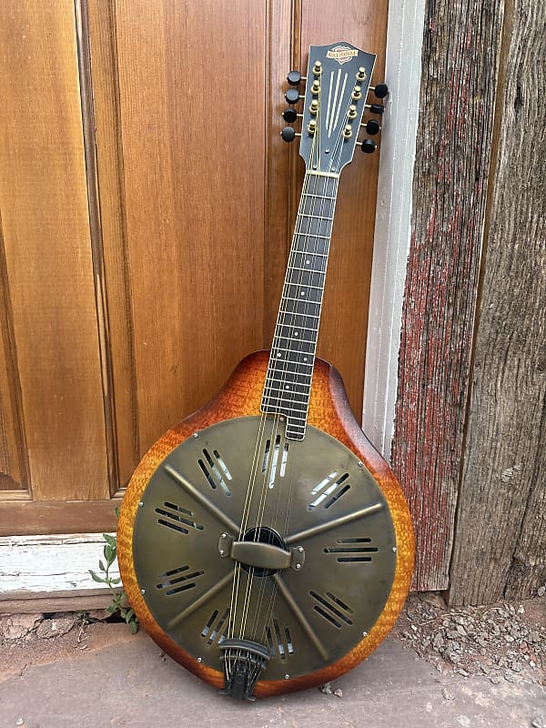 2008 National Reso-Phonic RM-1 Mandolin Sunburst Antique | Reverb