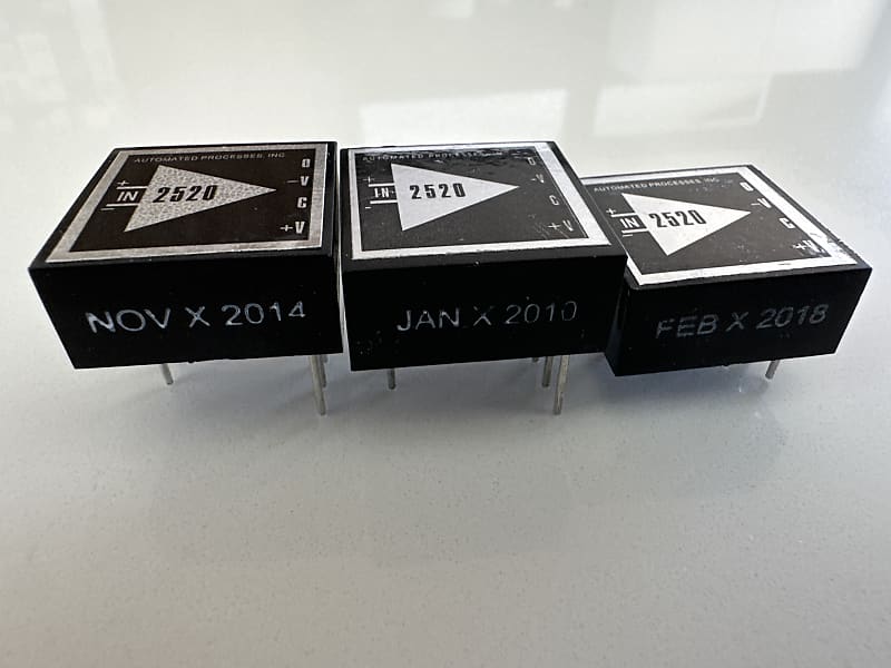 API 2520 OPAMPS - 3 Total | Reverb