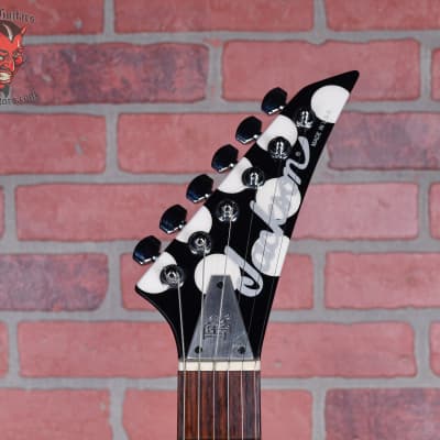 Jackson USA Randy Rhoads Tribute Flying V Black With White | Reverb