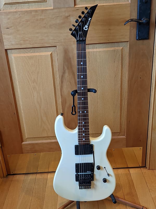 Charvel Model 3a 1987 Pearl White Superstrat | Reverb