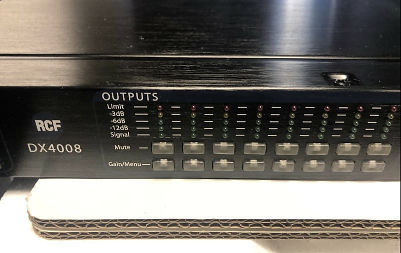 RCF DX4008 Multi Effect Processor | Reverb