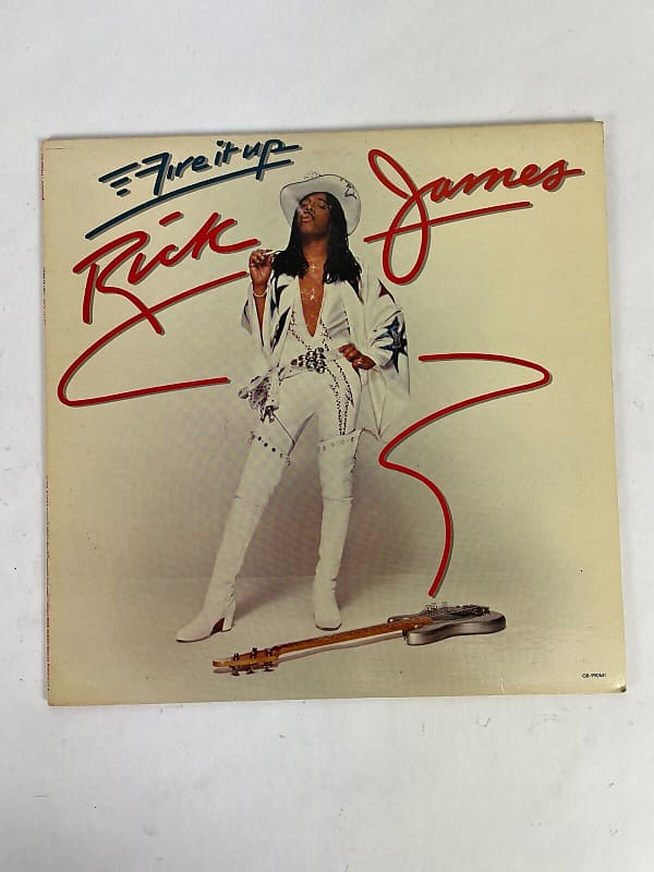 Fire it Up Rick James Vinyl Record | Reverb