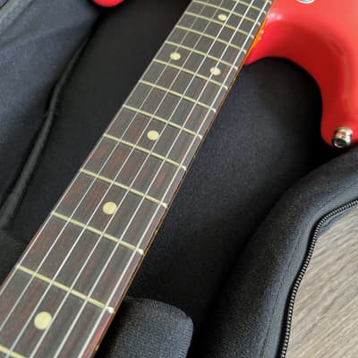 MJT Stratocaster Dimarzio Pickups 2021 Fiesta Red | Reverb