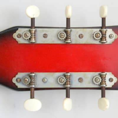 1960's Egmond Lucky 7 - Red - Recovered and upgraded | Reverb