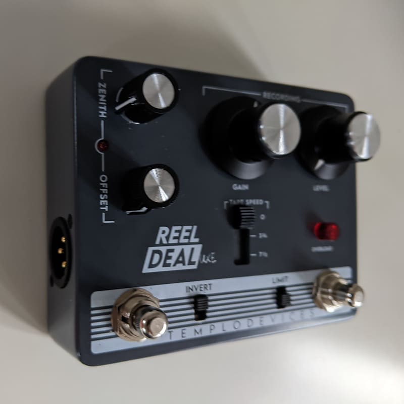 Templo Devices Reel Dealuxe Tape Preamp and Vibrato | Reverb