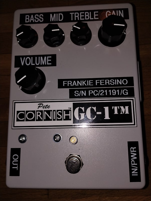 Pete Cornish GC-1 TM 2021 - 45 YEARS | Reverb