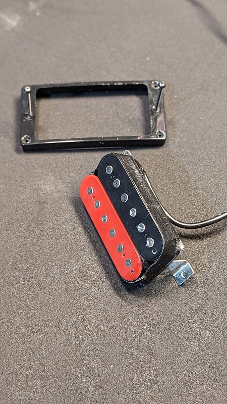 Gibson Voodoo Bridge Pickup 2020 - Black/Red | Reverb