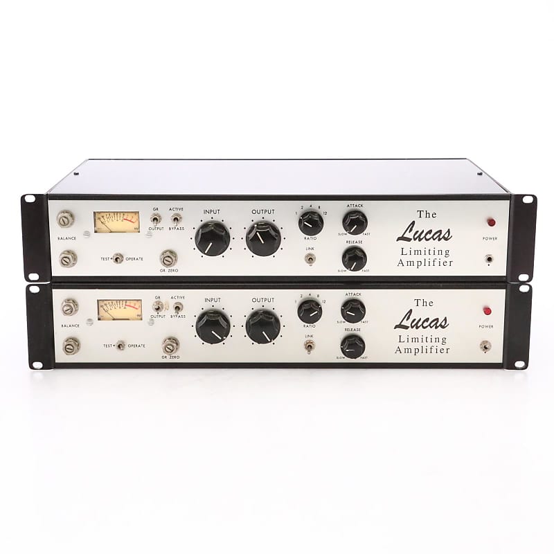 2 Lucas JFL Audio Frank Lacy Tube Limiting Amplifiers | Reverb