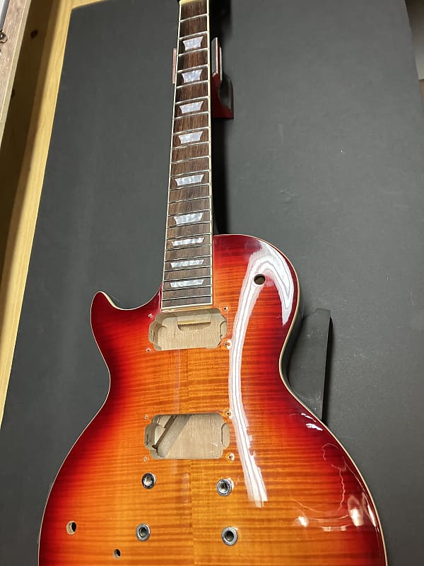 Left Handed Copy Chibson Guitar Great Project | Reverb