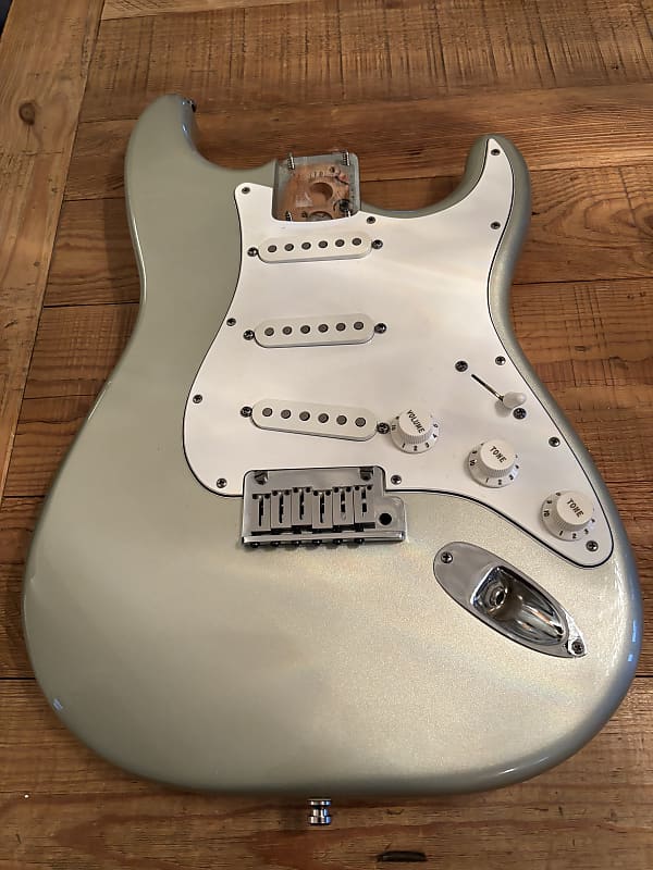 Fender American Standard Loaded Inca Silver Body 1999 | Reverb