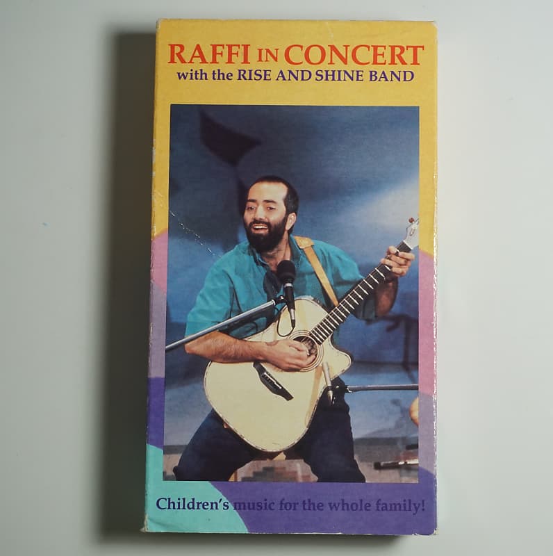 Raffi in Concert With the Rise and Shine Band VHS 1988 | Reverb