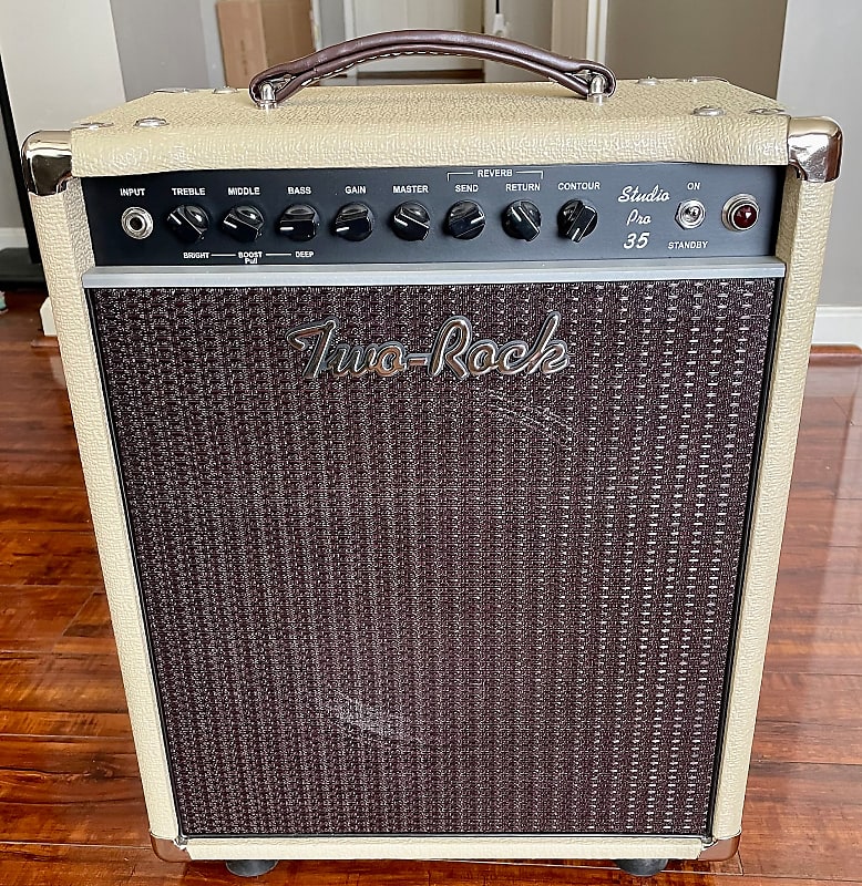 Two rock Studio Pro 35 guitar amplifier amp | Reverb