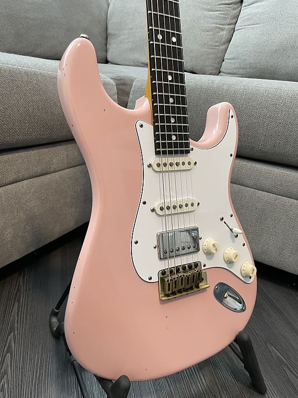 Warmoth Partscaster SSH 80's Style Charvel Stratocaster Roman | Reverb