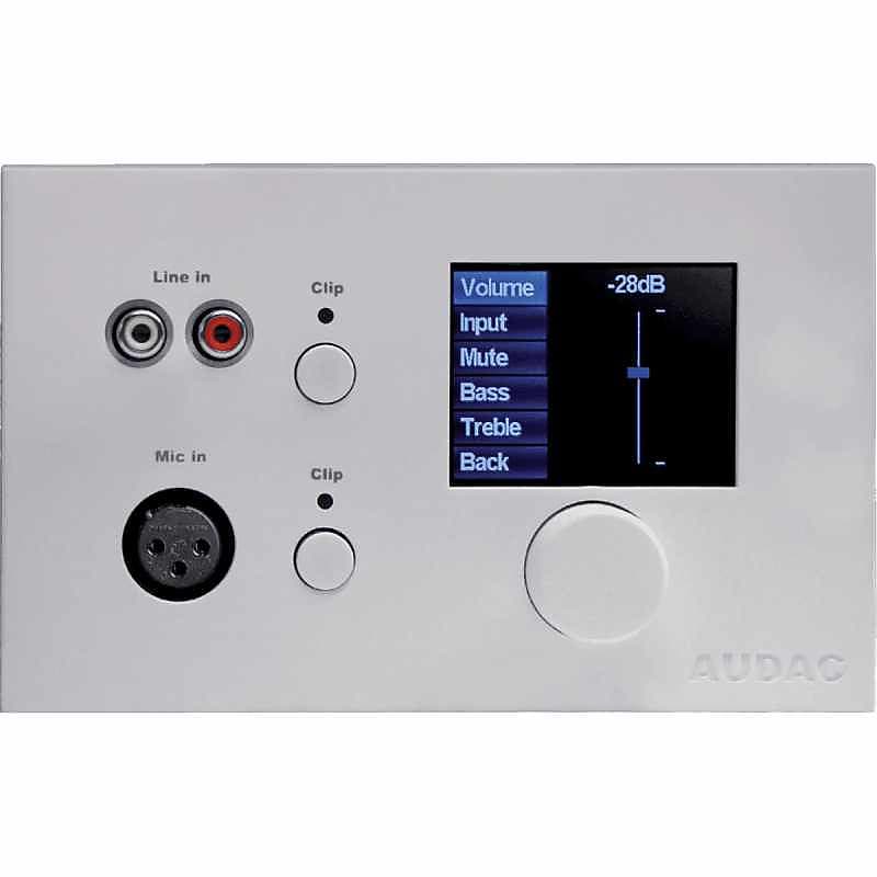 Audac DW5066-W Contrôle mural num. M2/R2 Blanc | Reverb