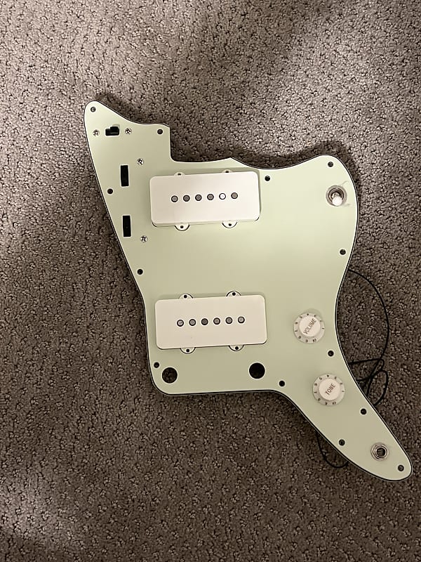 Fender Squier Jazzmaster Loaded Pickguard Mint Green | Reverb