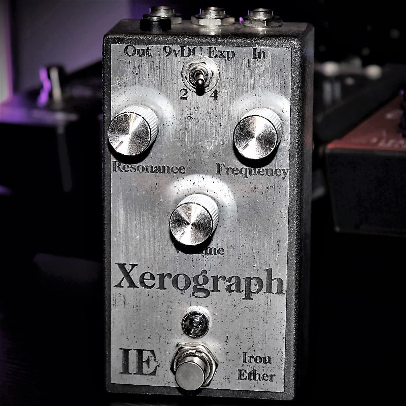 Iron Ether Xerograph 3-knob LPF Acid Etched | Reverb