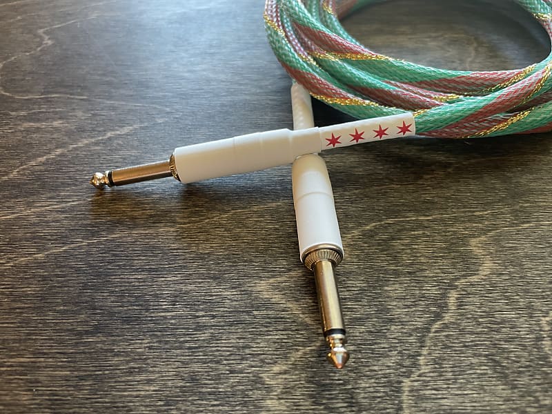 Chicago Christmas Cable (10' Instrument Cable) | Reverb